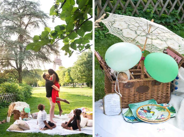 Paris Picnic | France Style Picnic | Parisian Picnic | Romantic Picnic